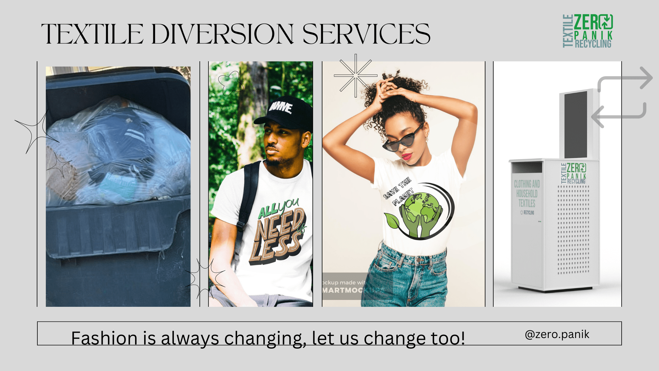 Textile Diversion Services - Zero Panik